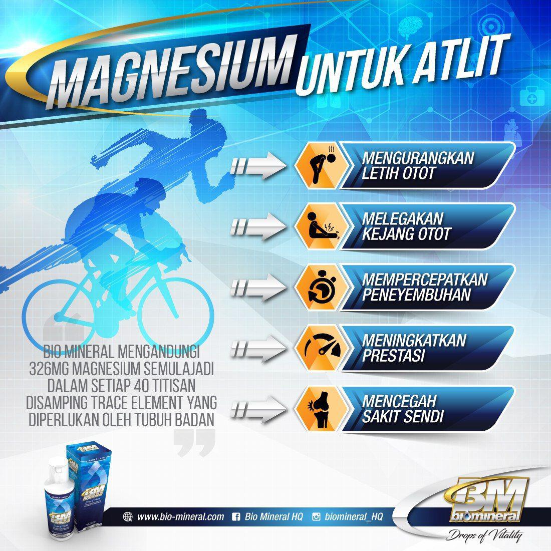Bio Mineral Drop Memberikan Manfaat & Kebaikan Magnesium Kepada Tubuh ...