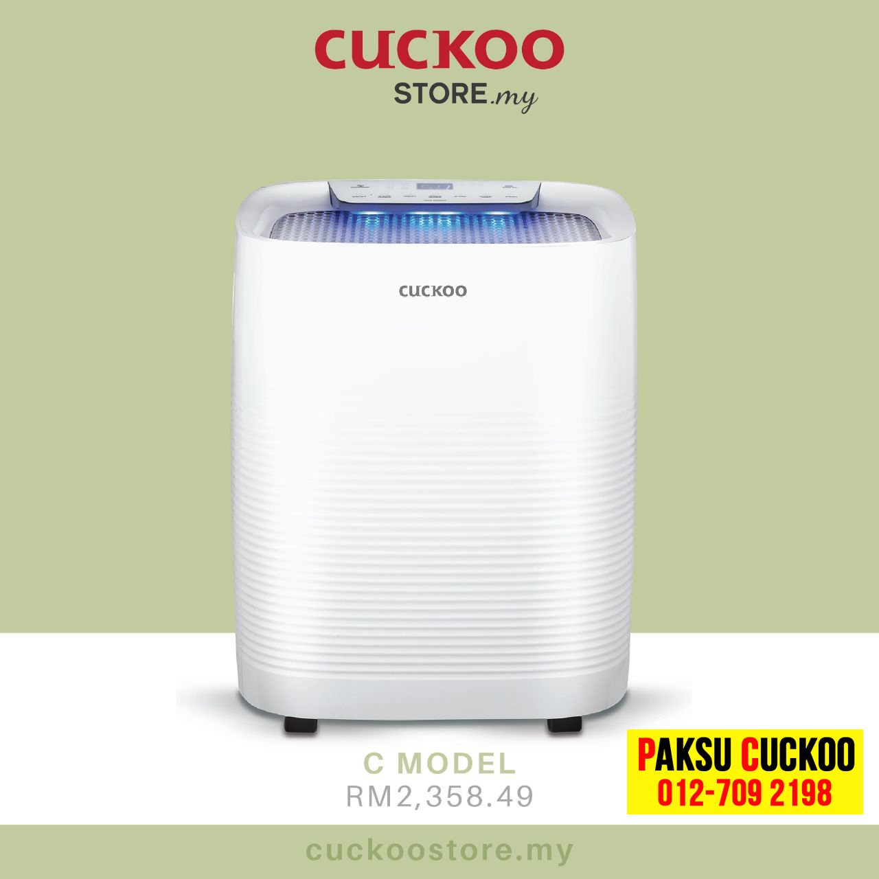 Penapis Udara Cuckoo C Model - Berkongsi Cerita & Pengalaman