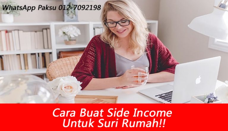 Cara Buat Side Income Untuk Suri Rumah - Berkongsi Cerita & Pengalaman